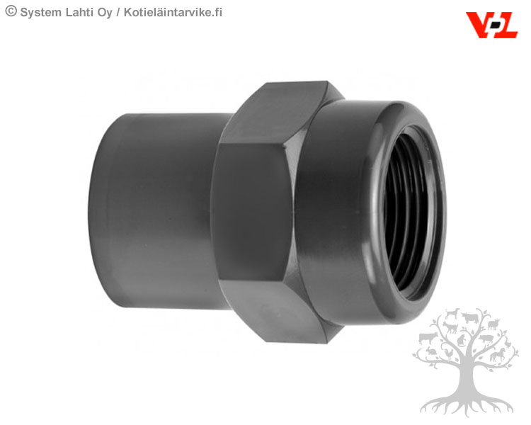 Jatkosnippa sisäkierre 32/40mm x 1 1/4"sk - Kotielaintarvike.fi ...