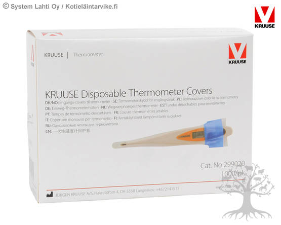 Kruuse Thermometer Cover 1000kpl - Kotielaintarvike.fi webstore
