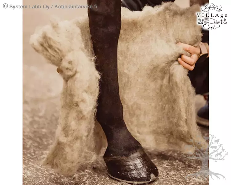 VILLAge Wool Bandage Pads Finnsheep - Kotielaintarvike.fi webstore