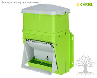 Kerbl Feeder with Safety Flap Smartcoop 7,5kg - Kotielaintarvike.fi ...