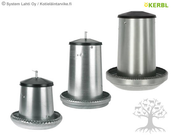 Kerbl Automatic Feeder Zinc - Kotielaintarvike.fi webstore