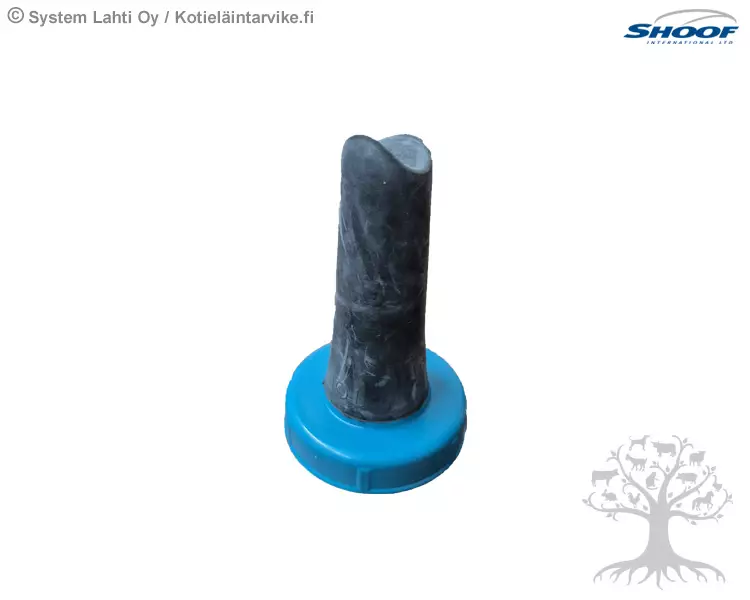 Shoof Teat and Lid for Antahi Colostrum Bags - Kotielaintarvike.fi webstore
