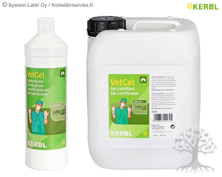 Kerbl Lubricating Gel VetGel - Kotielaintarvike.fi webstore