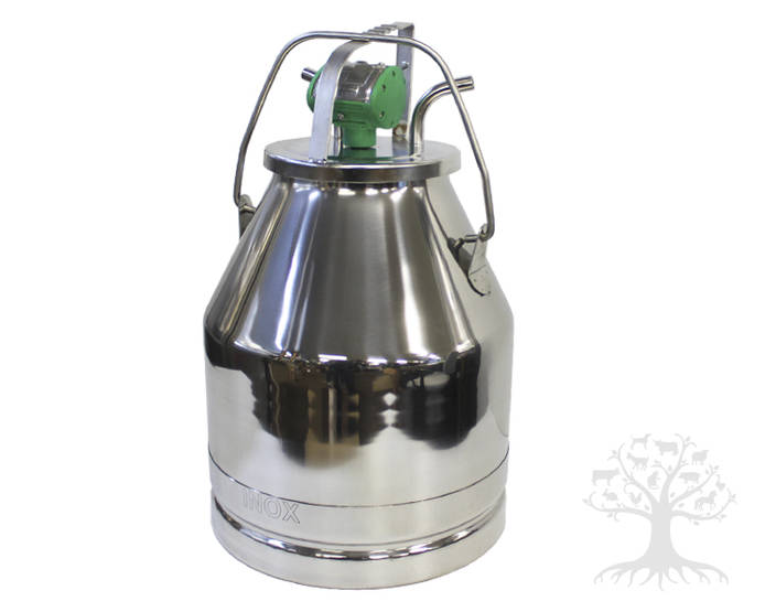 Kerbl Milking Pail Set, Stainless Steel - Kotielaintarvike.fi webstore